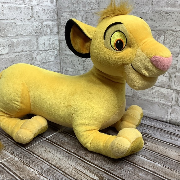 Disney | Toys | Vintage Disney Hasbro The Lion King Simba Cub Plush ...